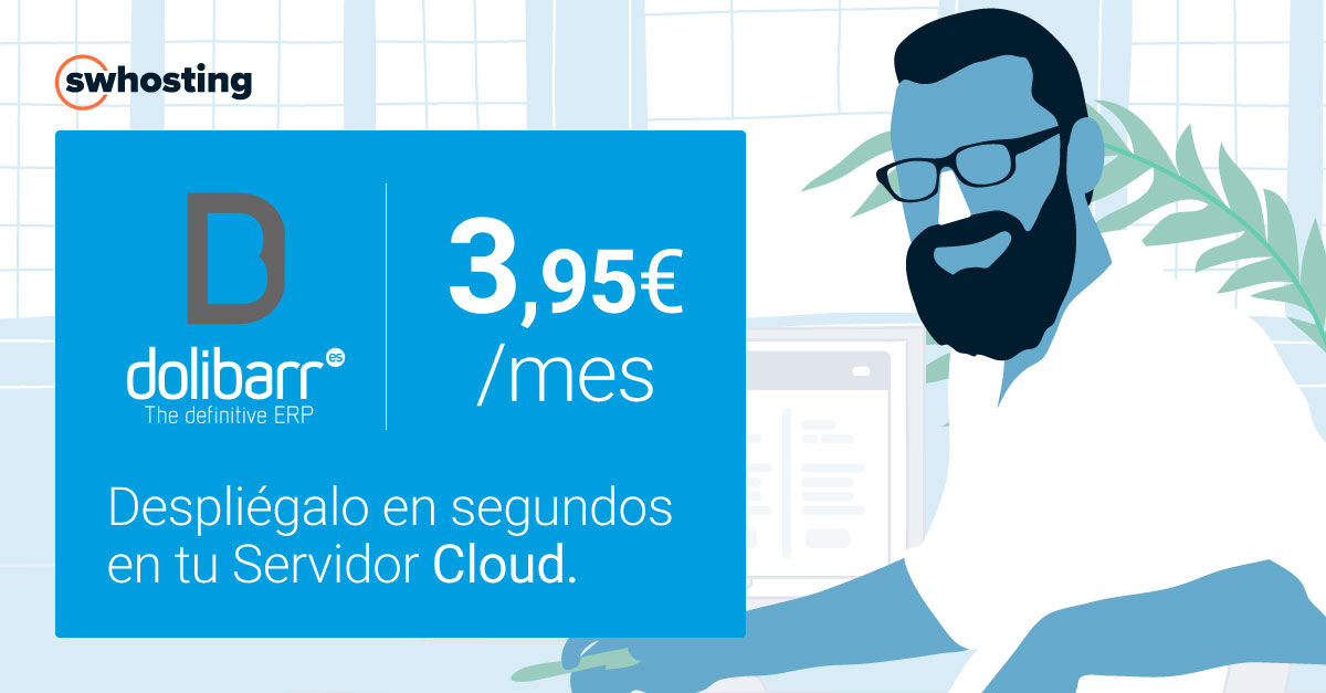 Lanzamos Dolibarr, ERP y CRM en Cloud - Blog de SW Hosting