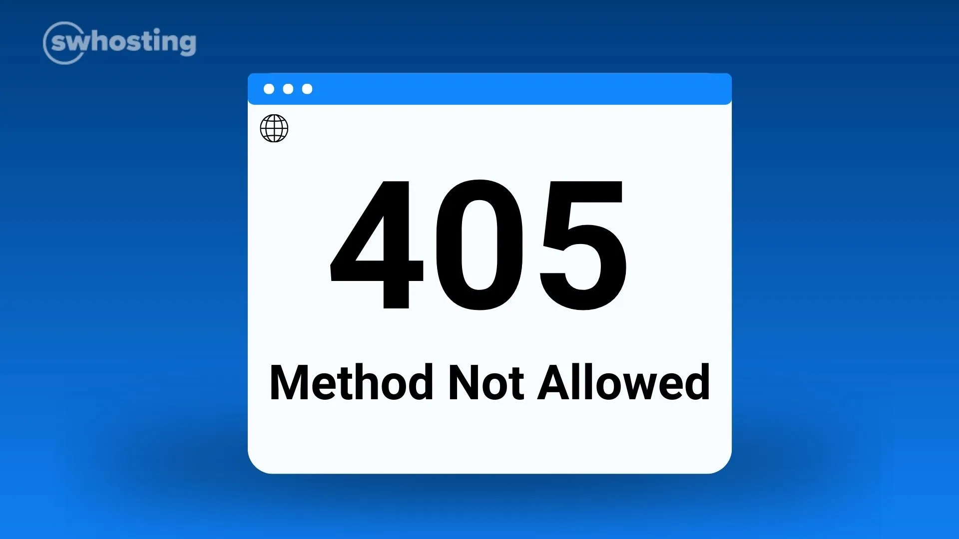 Què és l'Error 405 (Method Not Allowed) i Com Solucionar-ho? - Blog d ...