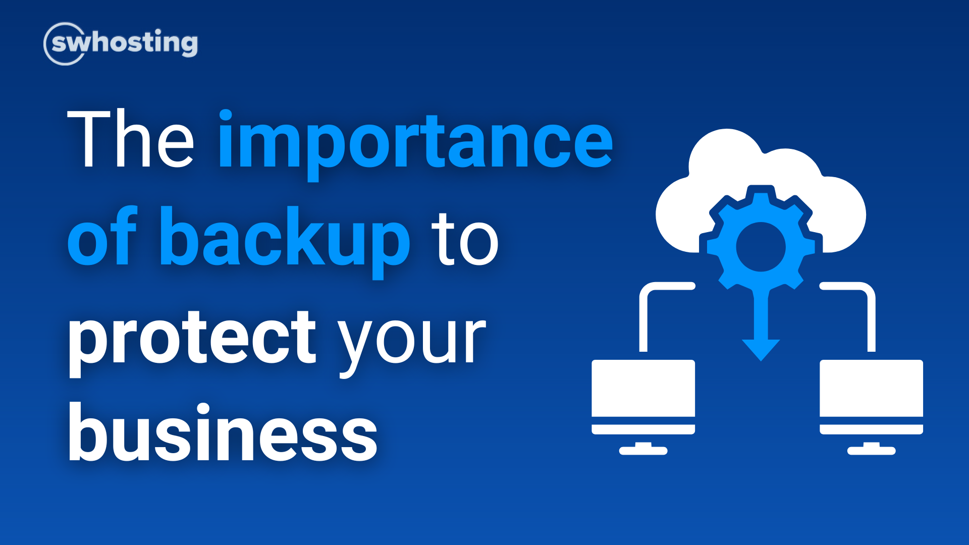 The importance of backups to protect your online business - SW Hosting ...
